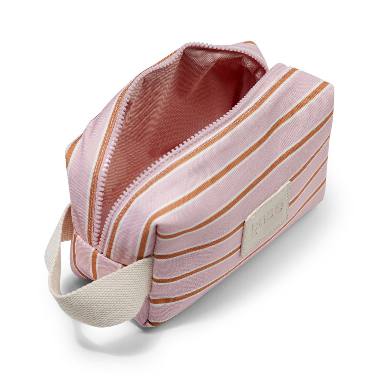 Ditty Base- Soft Pink/Rust Stripe – The Artisan Storeroom